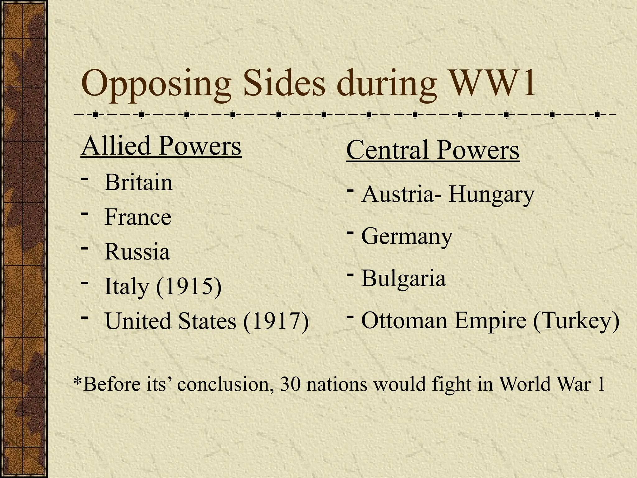Causes of World War I high school ideaas PPT.pptx