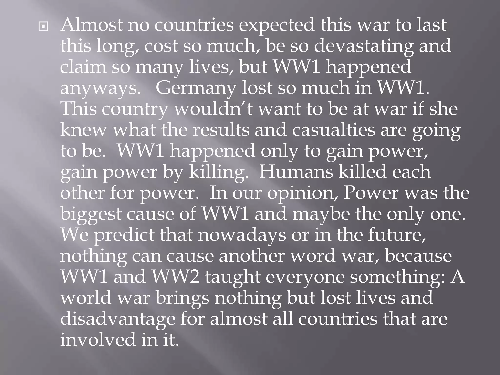 Causes of ww1 | PPTX