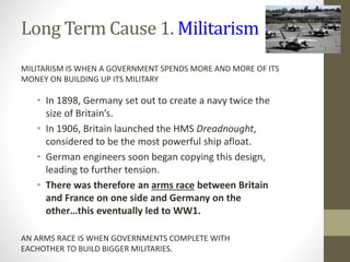 Causes of ww1 | PPTX