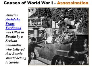 Causes of wwi | PPT