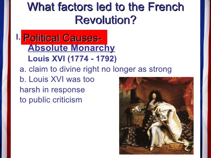 Causes of the French Revolution