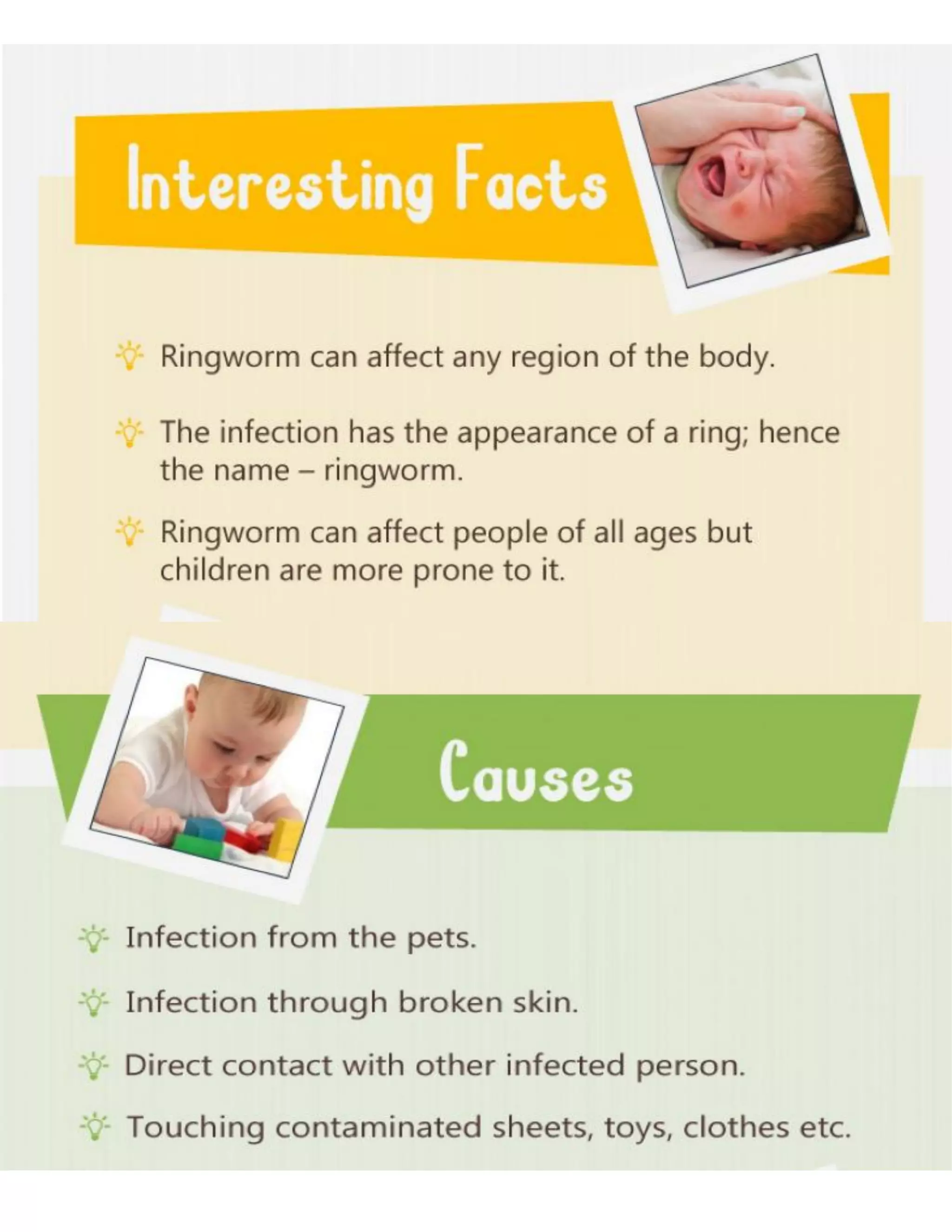 Causes, symptoms and treatments for ringworm - Curecity | PDF