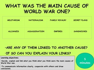 Causes world war one | PPT