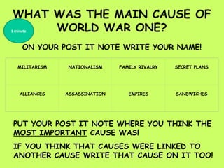 Causes world war one | PPT
