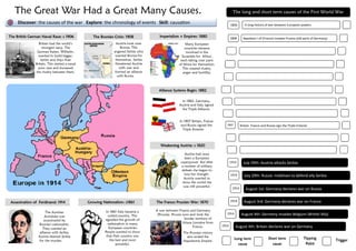 Causes WW1 2012 - solutions.pdf worksheet | PDF