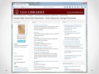 Wisdom, Justice, Moderation: An Overview of Georgia State Government ...