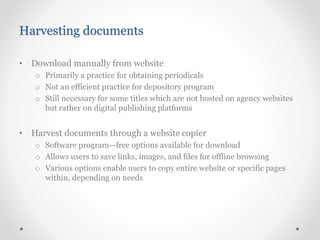 Wisdom, Justice, Moderation: An Overview of Georgia State Government Documents | PPTX