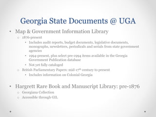 Wisdom, Justice, Moderation: An Overview of Georgia State Government ...