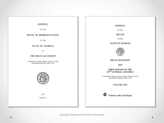 Wisdom, Justice, Moderation: An Overview of Georgia State Government ...