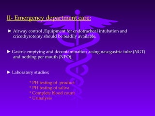 Caustic injury | PPT