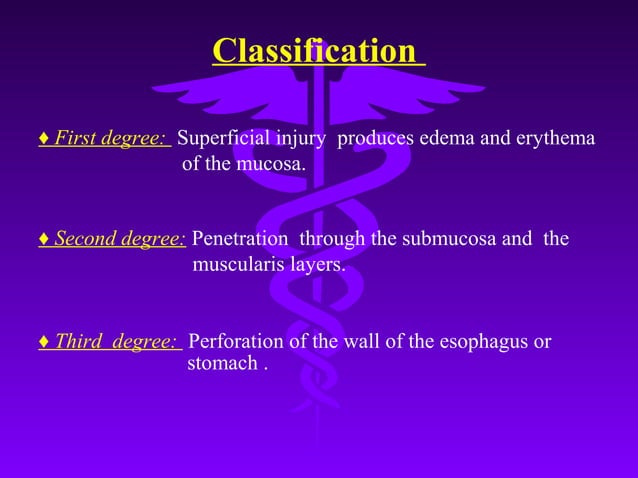 Caustic injury | PPT | Digestive Disorders | Diseases and Conditions