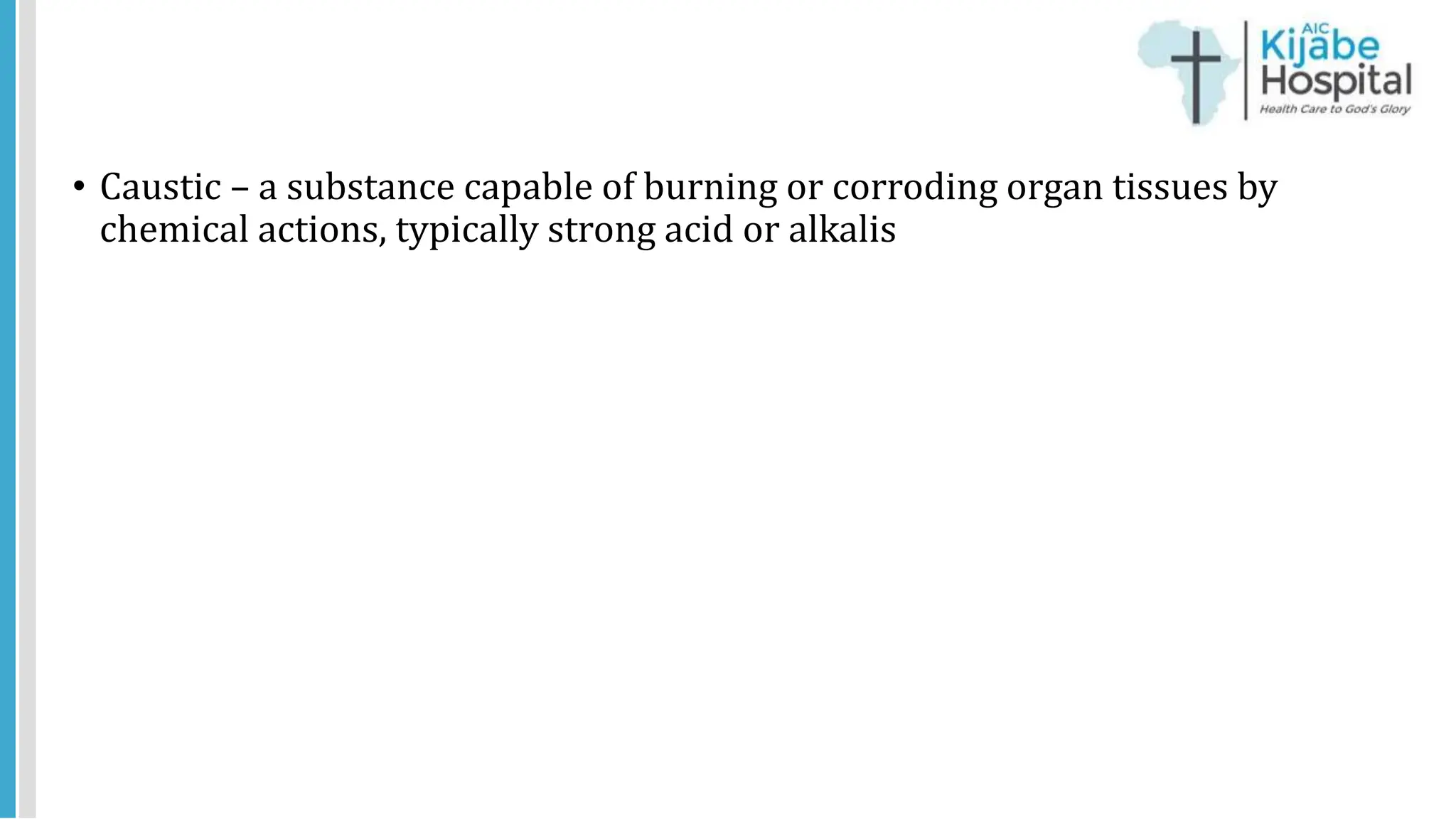 Caustic Injury and Esophageal Replacement.pptx