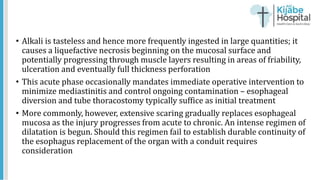 Caustic Injury and Esophageal Replacement.pptx