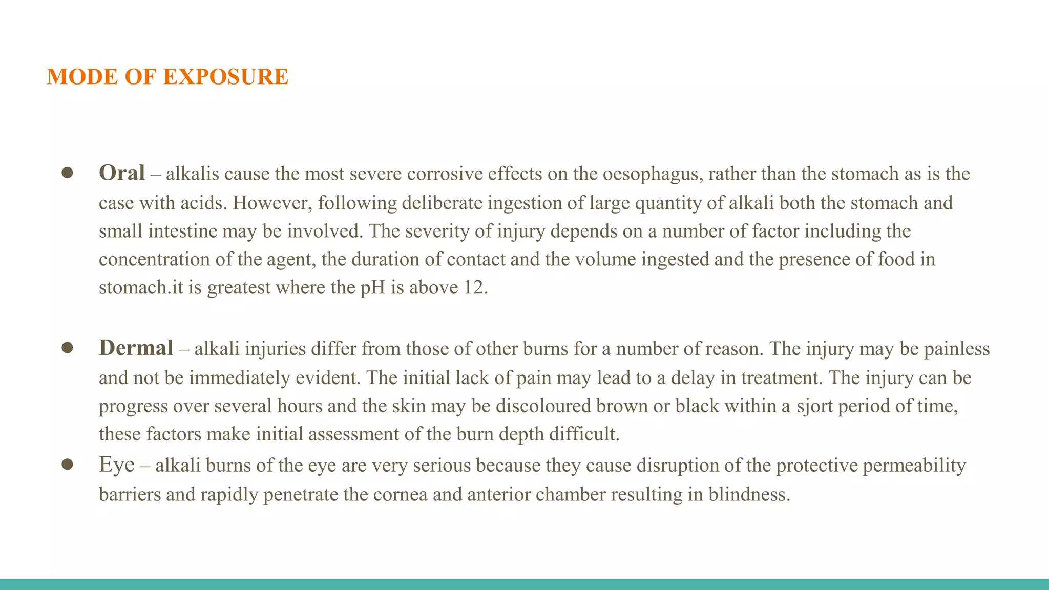 Caustics - Alkali | PPTX