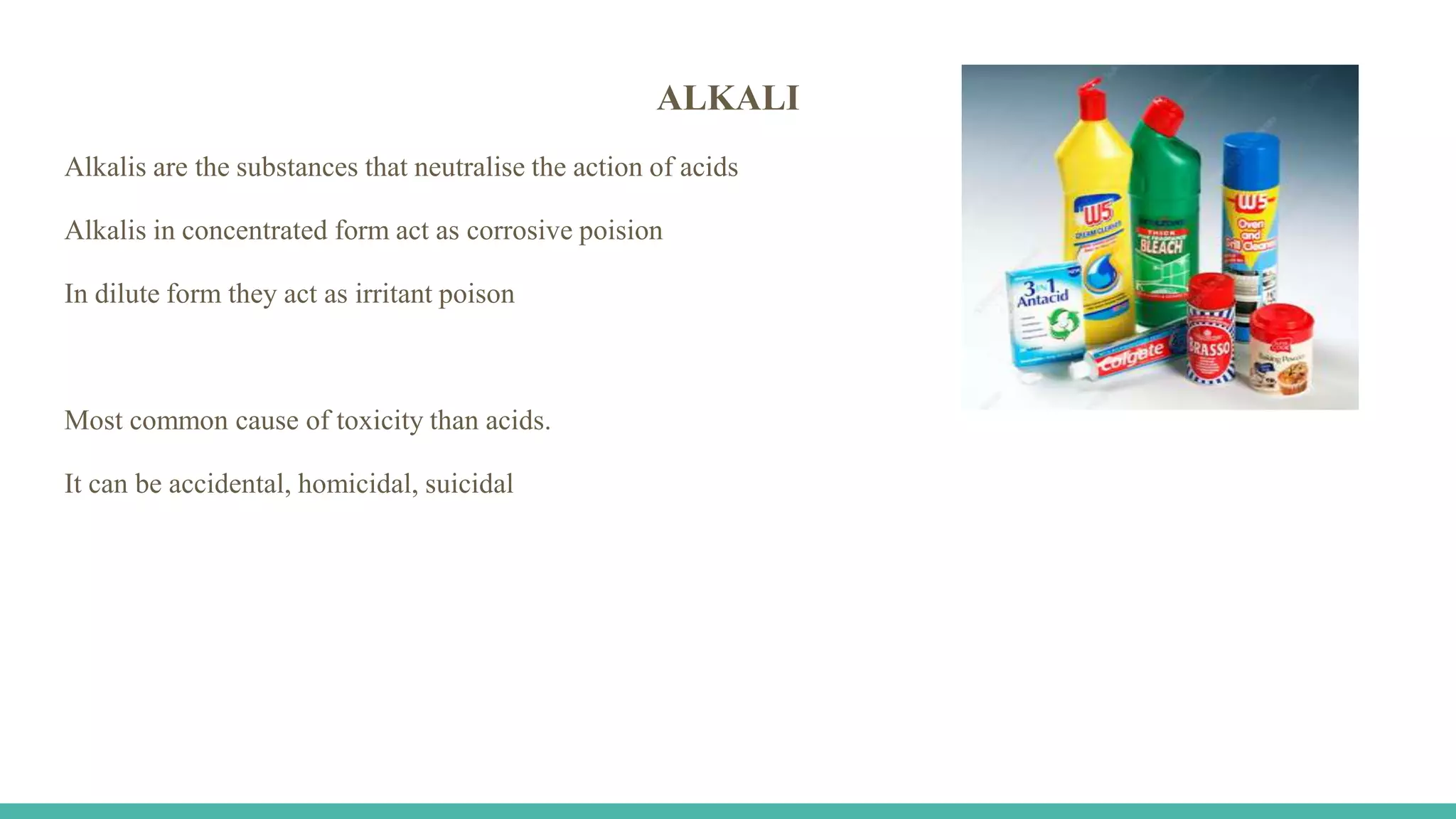 Caustics - Alkali | PPTX