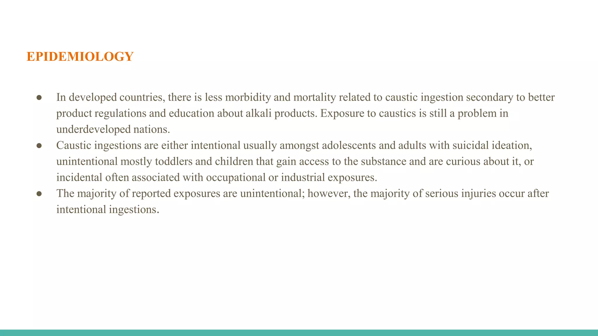 Caustics - Alkali | PPTX