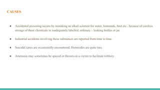 Caustics - Alkali | PPTX