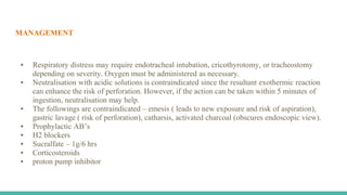 Caustics - Alkali | PPTX