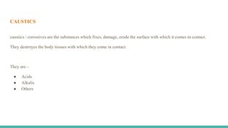 Caustics - Alkali | PPTX