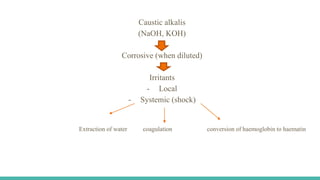 Caustics - Alkali | PPTX