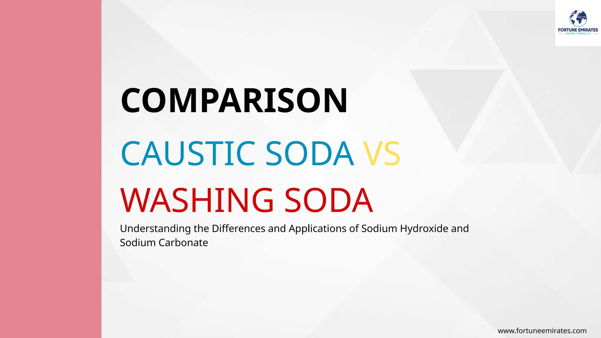Caustic Soda vs Washing Soda: Key Differences, and Applications | PPTX