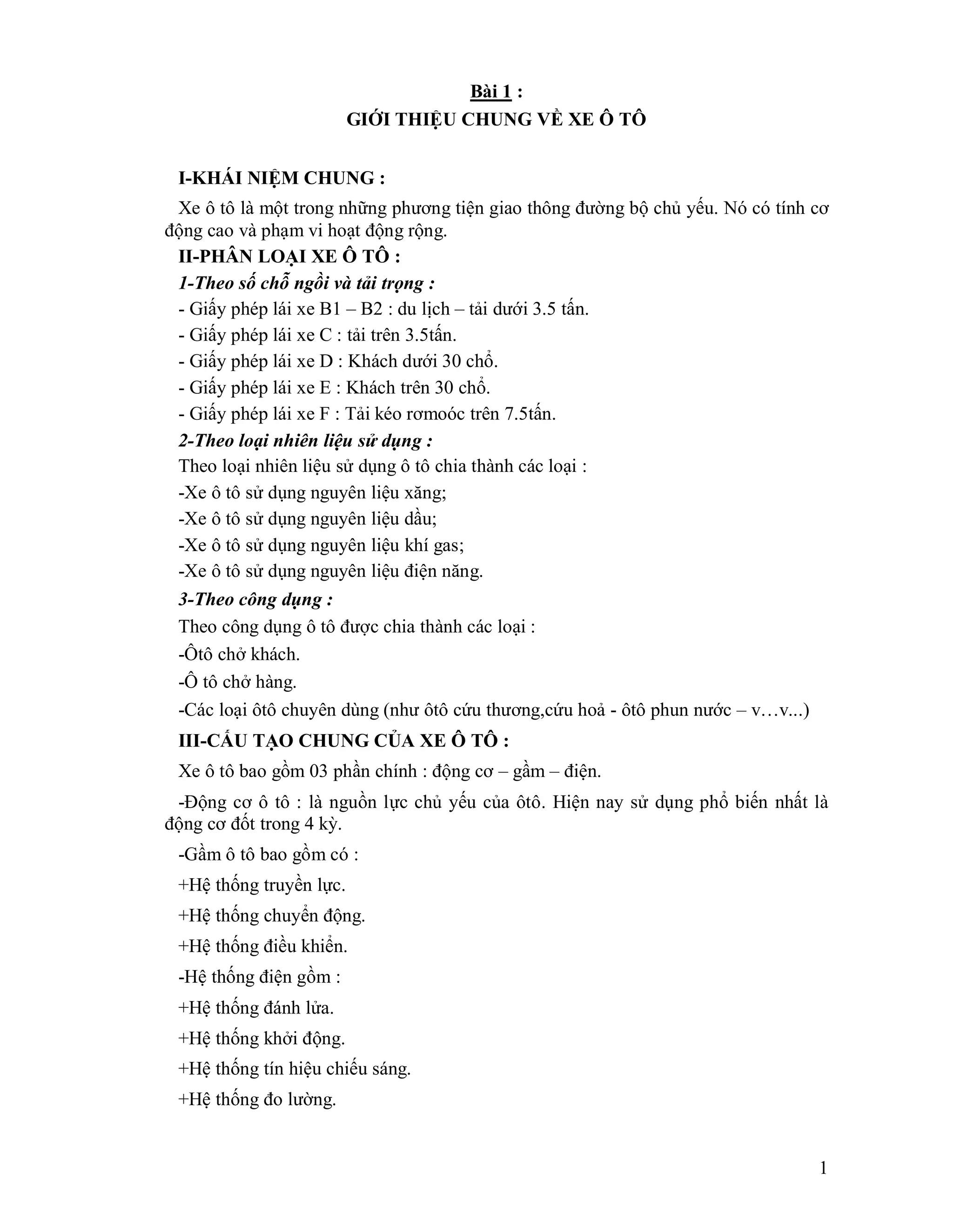 Cau tao bao duong oto | PDF