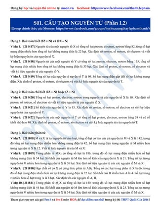 Cau tao nguyen tu.1 | PDF