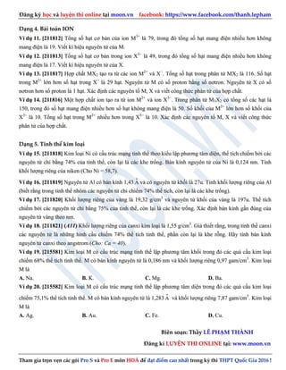 Cau tao nguyen tu.1 | PDF