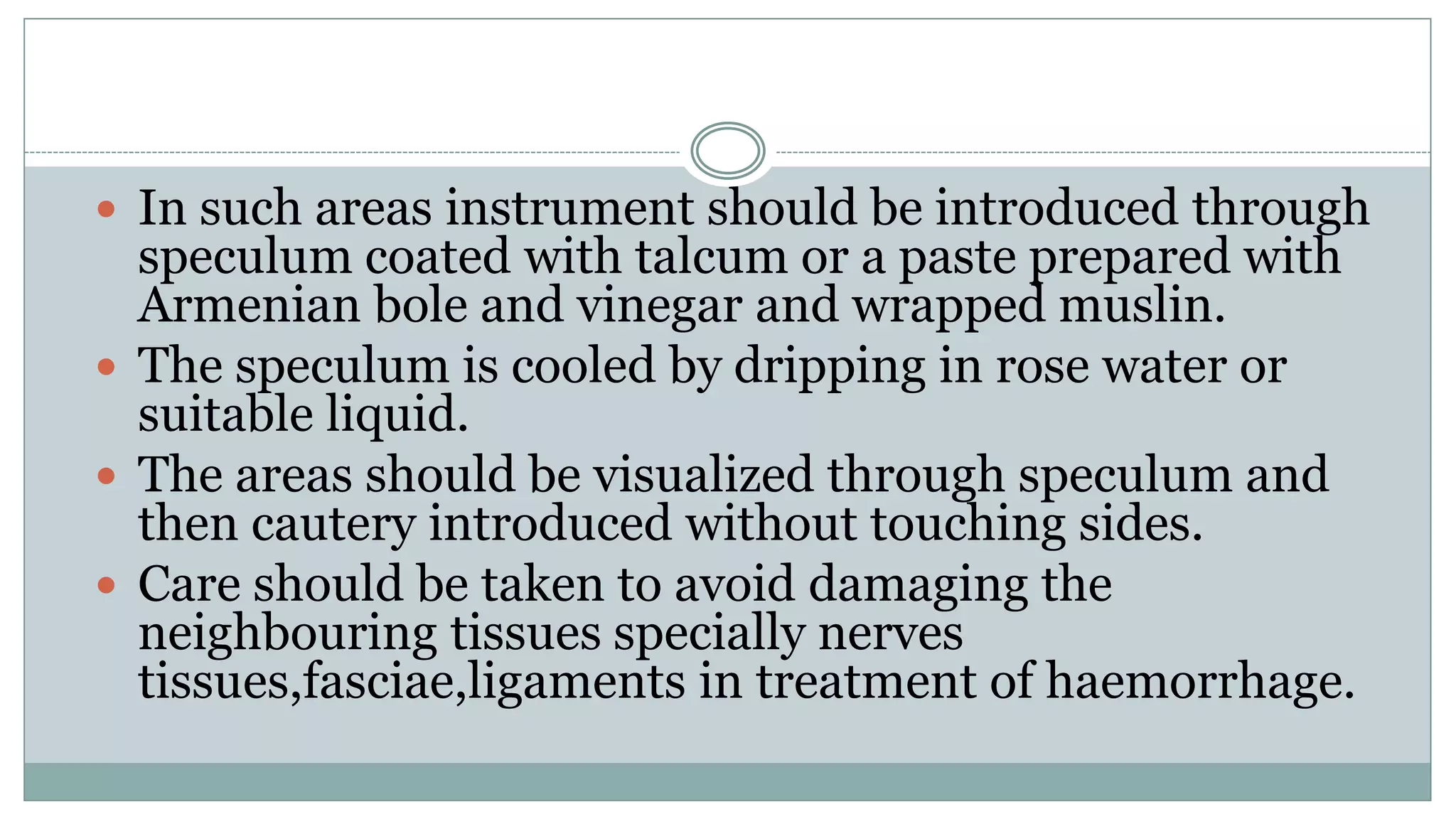 Cauterization | PPTX
