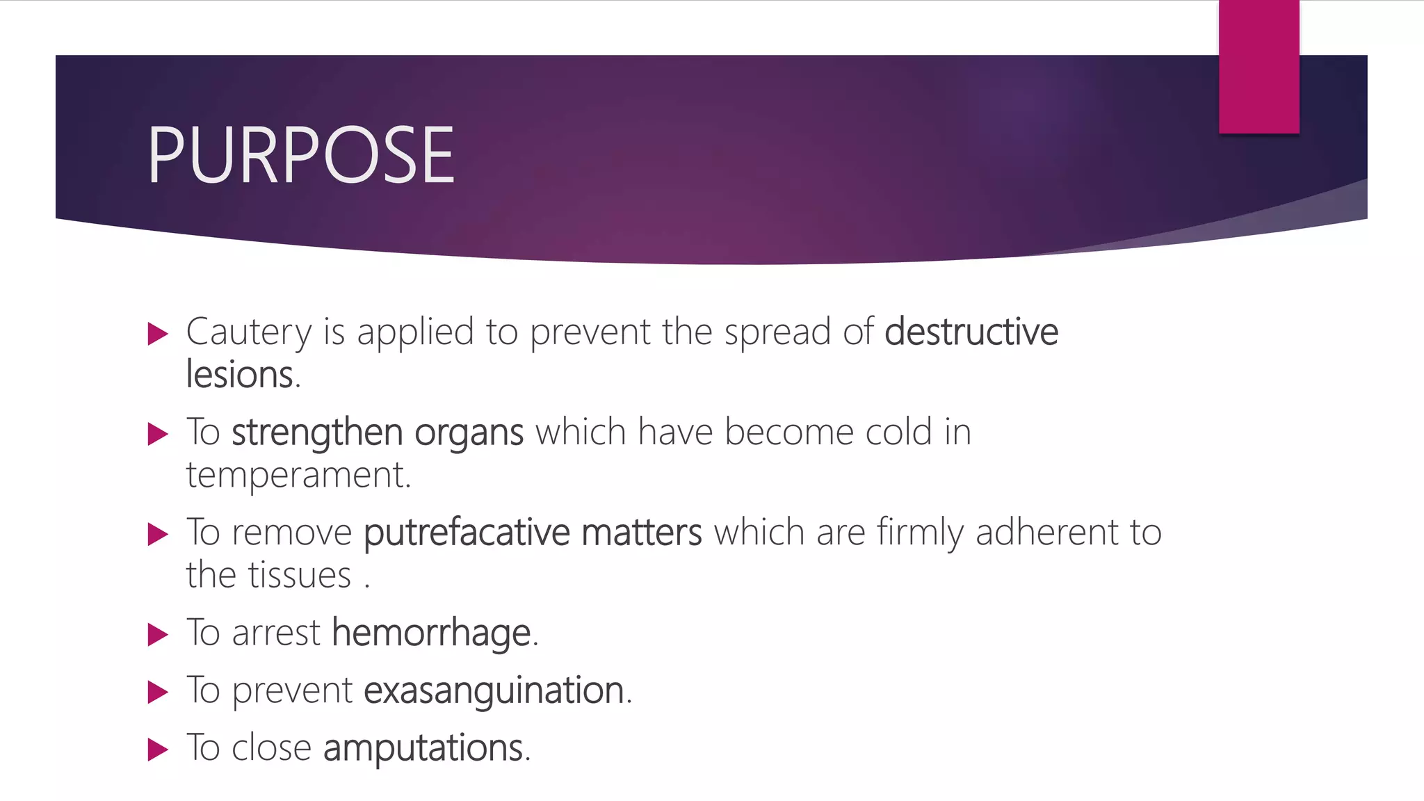 Cauterization | PPTX