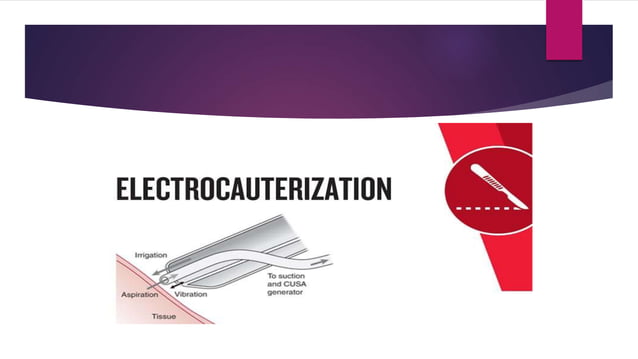 Cauterization | PPTX | First Aid | Injuries
