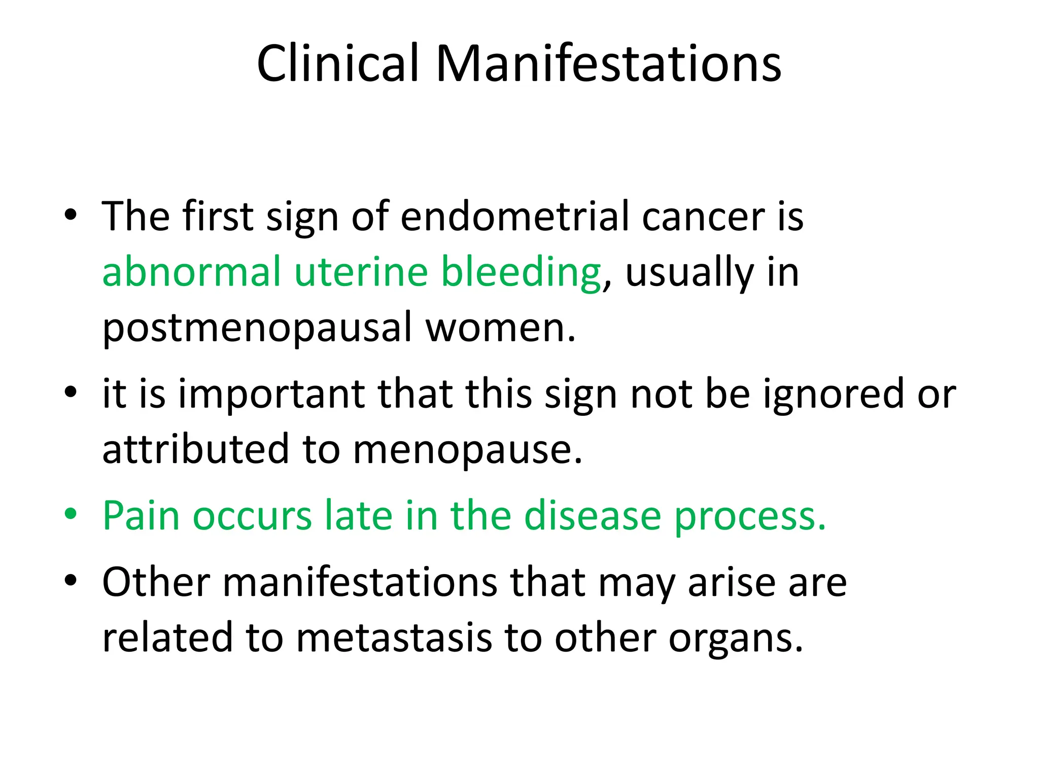 ca uterus cancer in uterus, common female problem | PPTX