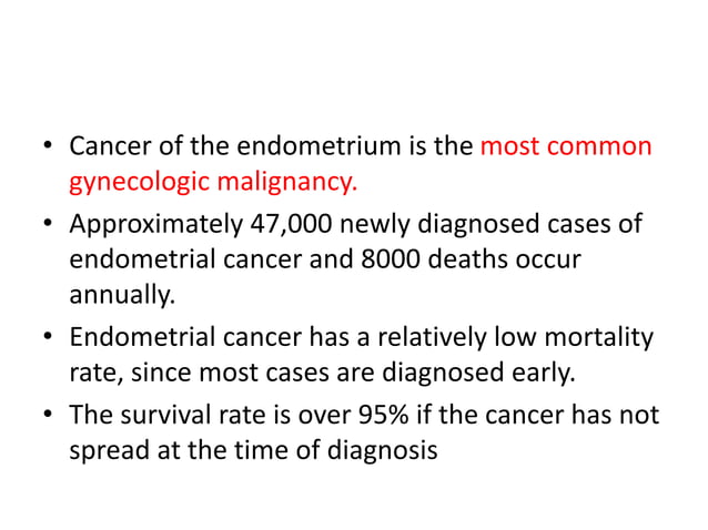 ca uterus cancer in uterus, common female problem | PPT