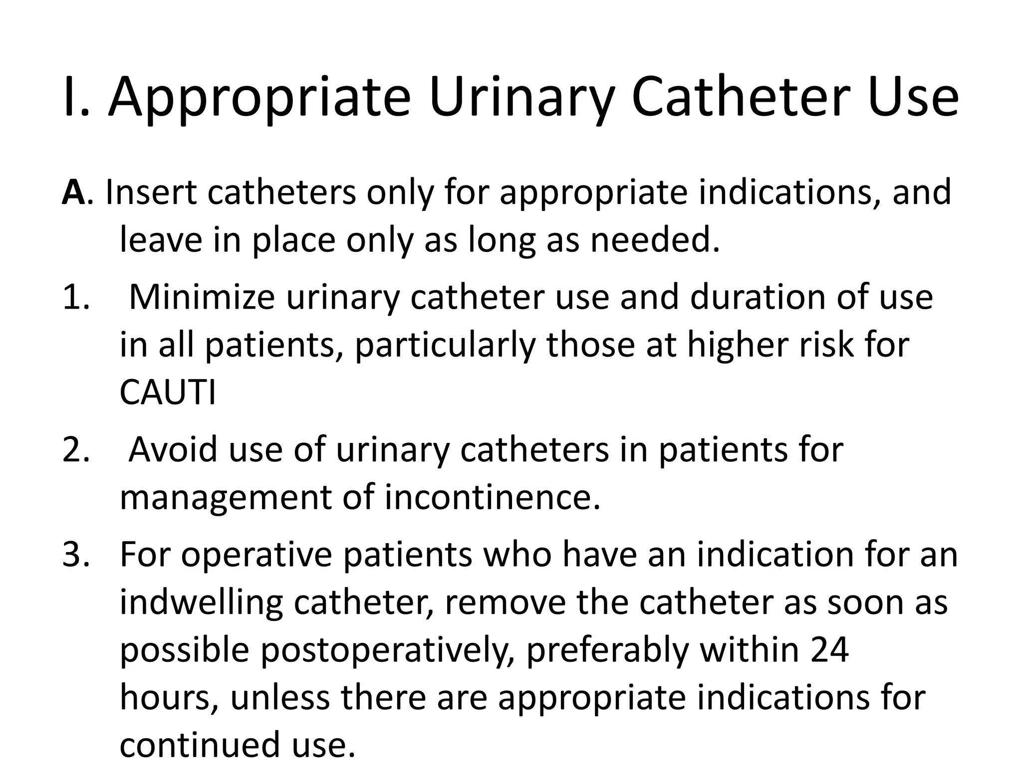 Catheter Associated Urinary Tract Infections (CAUTI) | PPTX