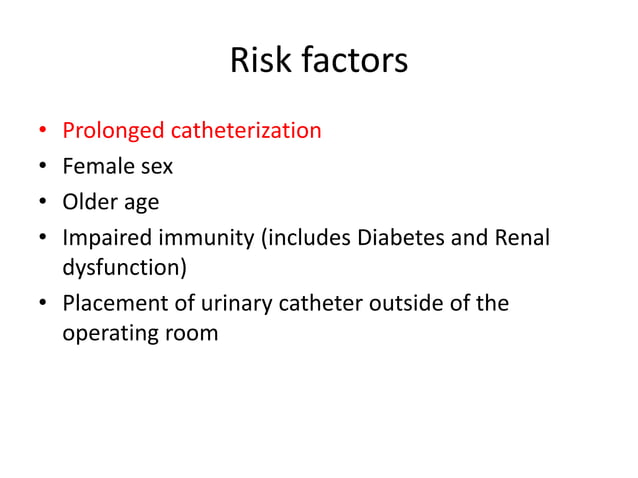 Catheter Associated Urinary Tract Infections (CAUTI) | PPTX