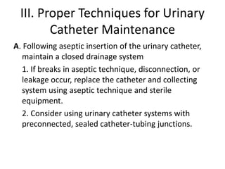 Catheter Associated Urinary Tract Infections (CAUTI) | PPTX