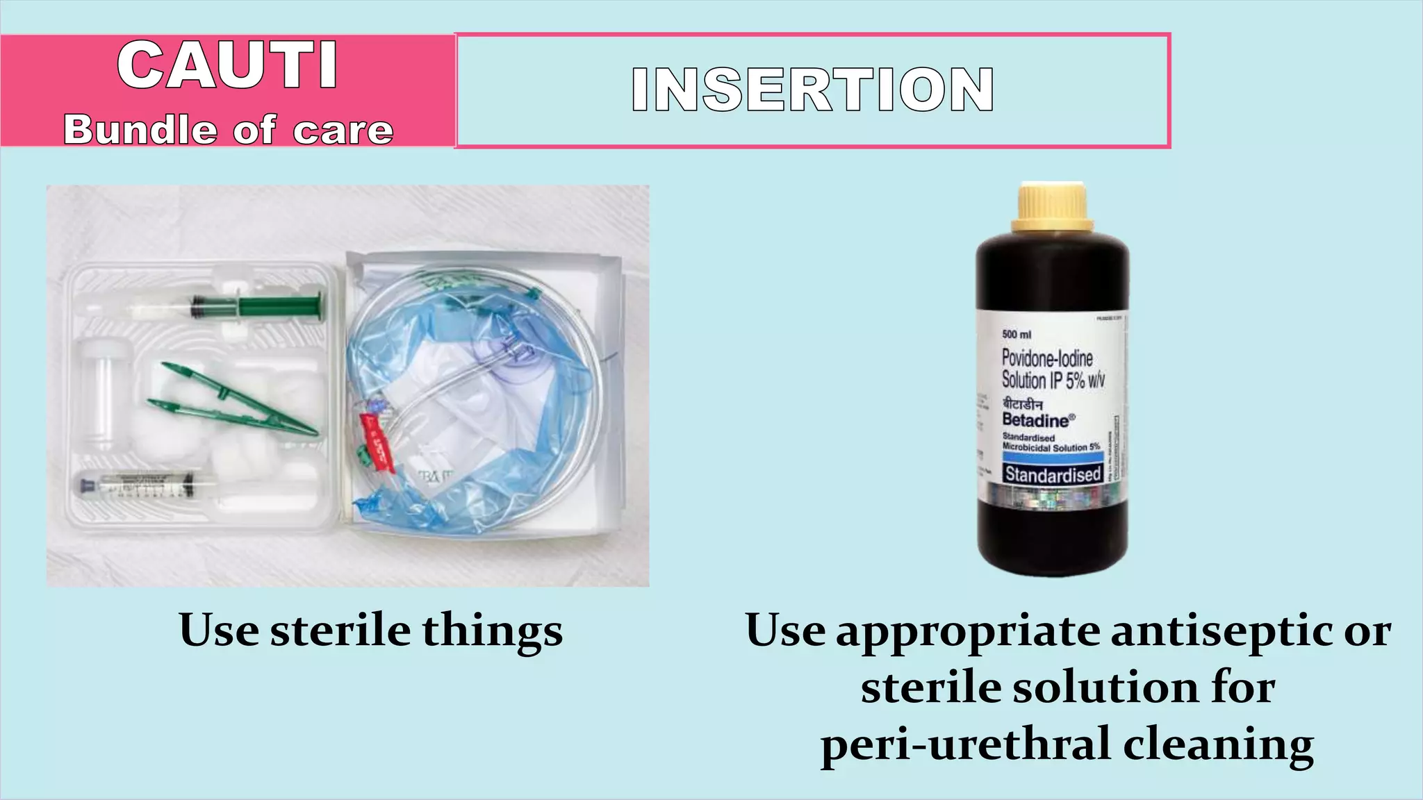 Cauti bundle of care | PPTX