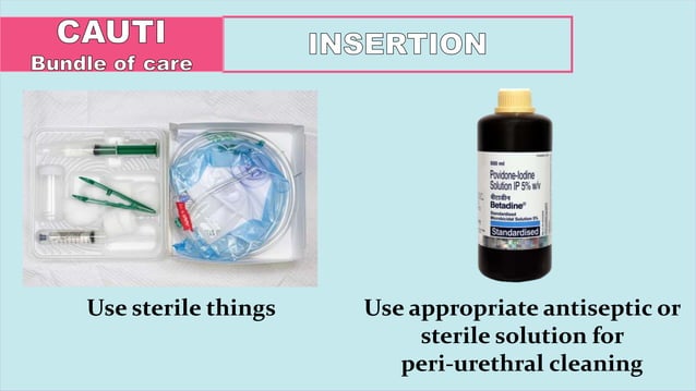 Cauti bundle of care | PPTX