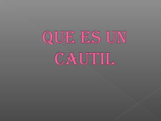 Cautil | PPT