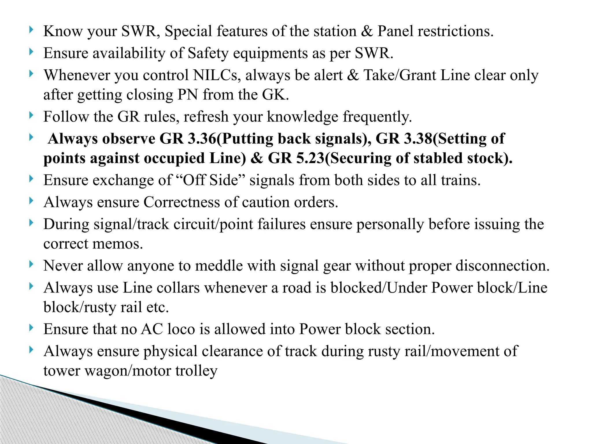 CAUTION ORDER preparing, transmission, issue and cancellation | PPTX