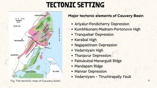 Cauvery Basin, Geologic evolution,Tectonic setting,Stratigraphy and ...