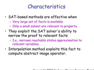 Model Checking Base on Interoplation | PPT