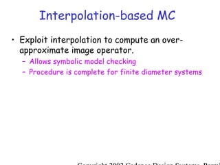 Model Checking Base on Interoplation | PPT