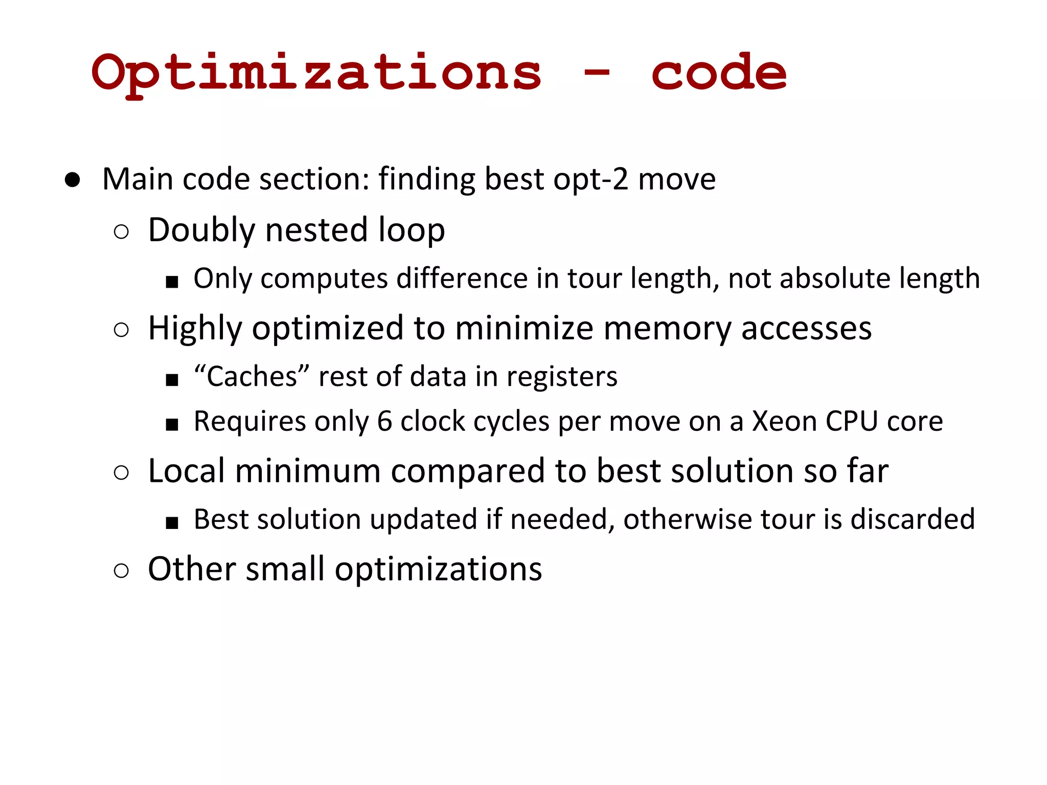 A parallel gpu version of the traveling salesman problem slides | PDF | Computer Software and ...
