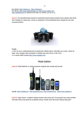 Cavablar jurnal n1 | PDF
