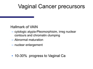 Carcinoma vagina dr.kiran | PPTX