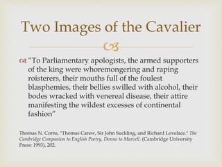 Cavalier, coterie, court | PPTX