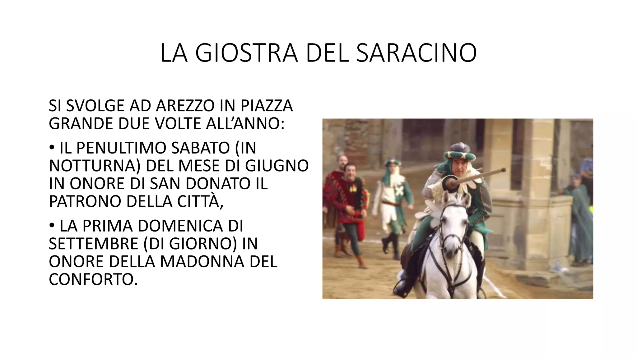 "Cavalieri e tornei" | PPTX