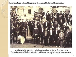 Historical Development of Unions | PPT
