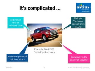 Connected & Autonomous vehicles: cybersecurity on a grand scale v1 | PDF